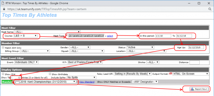 Using TeamUnify to see who in your club has qualified for the Kent ...